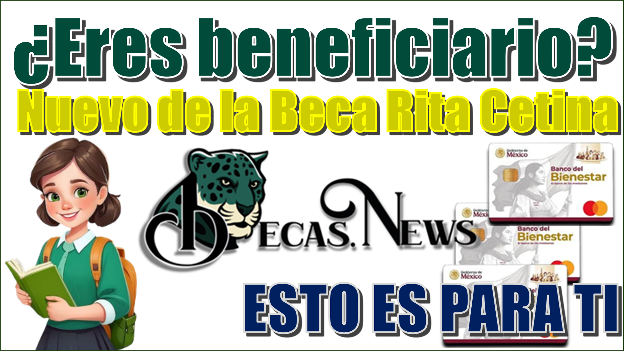 ¿Eres Beneficiario Nuevo De La Beca Rita Cetina?...ESTO ES PARA TI 🥇 ...