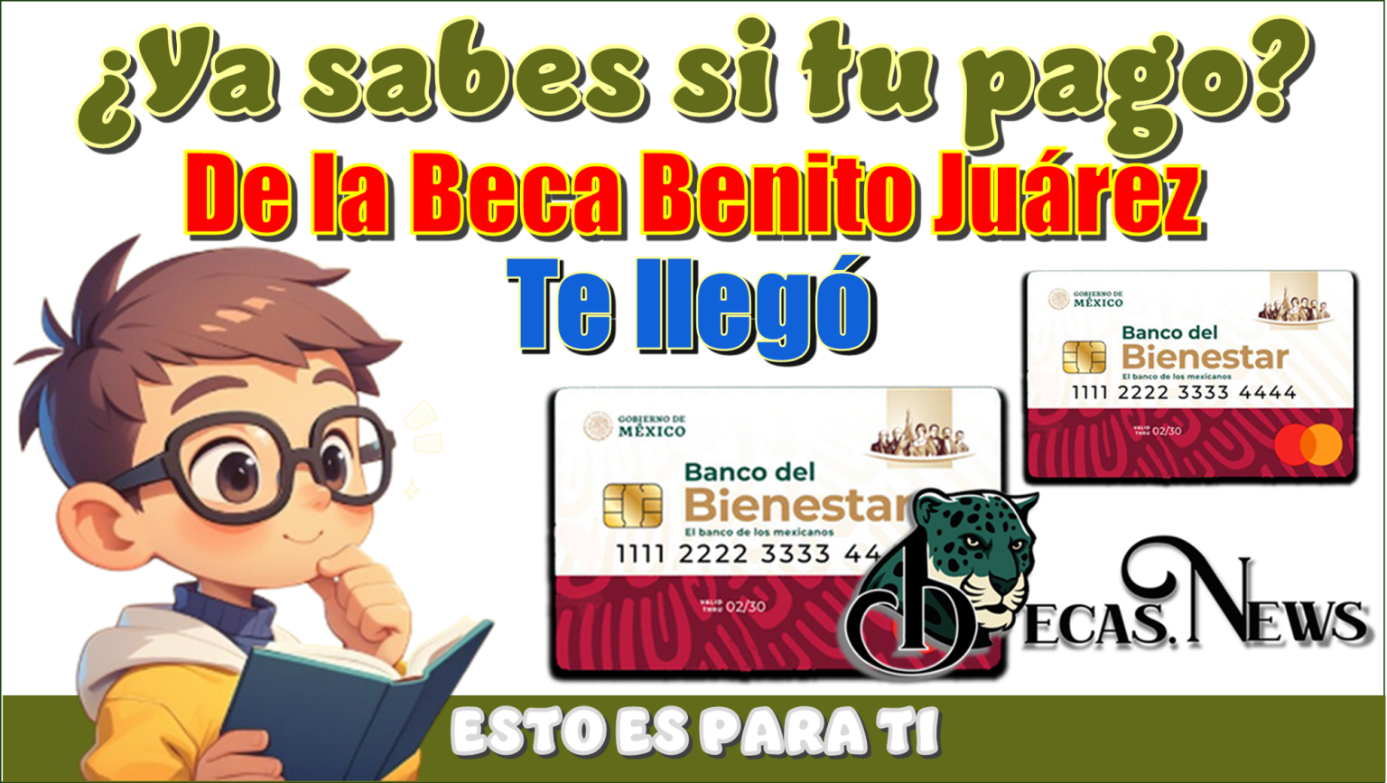 ¿Ya Sabes Si Tu Pago De La Beca Benito Juárez Te Llegó?...ESTO ES PARA ...